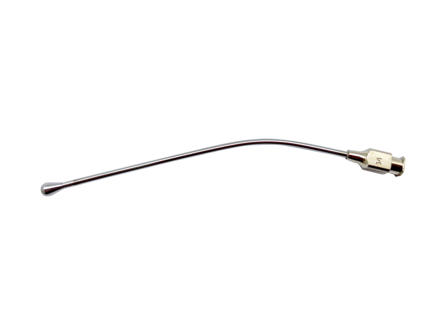 Stainless Steel Feeding Tubes Curved | Veterinary Specialty Products